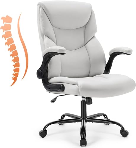 Office Chair, Ergonomic Chair with Retractable Footrest & Lumbar Support, High Back Mesh Computer Chair with 3D Armrest and and Tilt Function, Backrest and Headrest,Gaming Chair