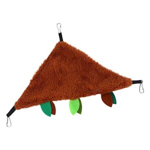 Hamster Bed Hamster Bed Toys,Winter Guinea Pig Pet Swing Playing Hanging Soft Sleeping Hut Cage Rope(Hammock)