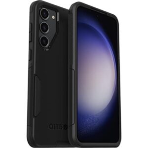 otterbox galaxy s23+ commuter series case - black , slim & tough, pocket-friendly, with port protection