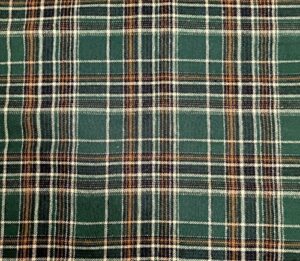 newcastle fabrics yarn dyed flannel, hunter