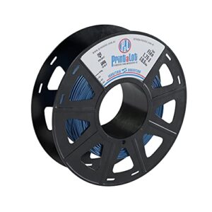 printalot tpu 3d printer filament, dimensional accuracy +/- 0.03 mm, 250gr spool, 1.75 mm, cobalt silk