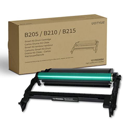 B205/ B210/ B215 Black Standard Capacity Drum Cartridge 101R00664 - UOTY Compatible 1 Pack 101R00664 Drum Replacement for Xerox B210 B205 B215 Printer