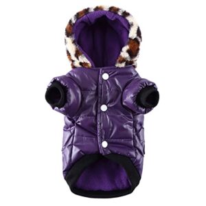 pet clothes for medium dogs male small pet puppy warm winter sweater hoodie doggy cat waterproof coat for small breed dog chihuahua medium dogs female