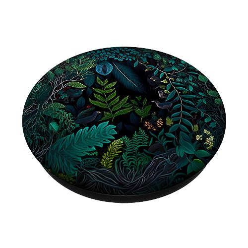 Floral Boho Foliage Flower Plant Nature Vegetation Flowery PopSockets Standard PopGrip