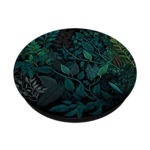 Floral Boho Foliage Flower Plant Nature Vegetation Flowery PopSockets Standard PopGrip