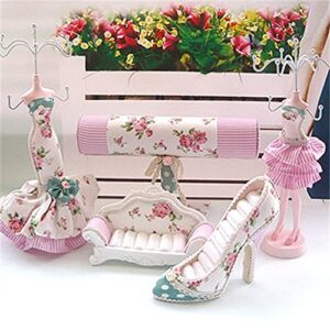 ldchnh european-style pastoral style flowers blooming rich jewelry stand sofa ring seat bracelet stand dresser ornaments