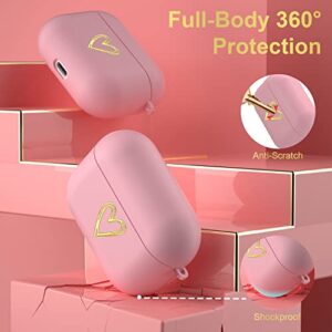 2 Pack Aiiko Airpods Pro 2 Case(2022) + Airpod Pro Case(2019) with Keychain