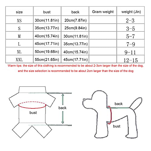 Pet Clothes for Small Dogs Girl Pet Winter Stripe Color Puppy Coat Dog Outfits for Teacup Yorkie Boys Girls Dog Costumes Cat Clothes Vest Shirt