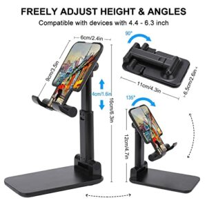 Street View of Budapest Print Cell Phone Stand Compatible with iPhone Switch Tablets Foldable Adjustable Cellphone Holder Desktop Dock (4-13")