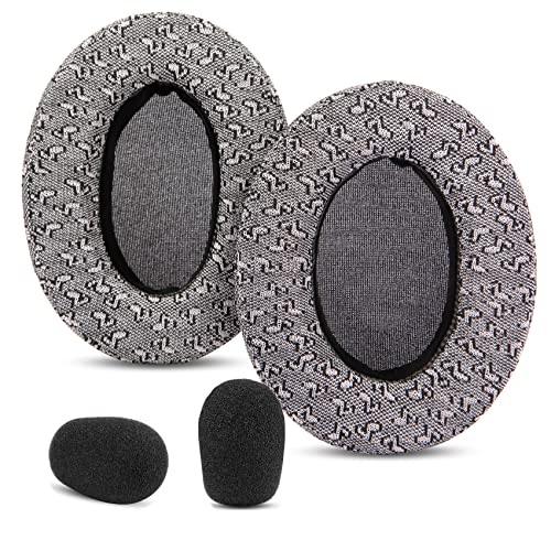 E900 Earpads-YunYiYi-Upgrade Replacement Ear Pads Cushion Compatible with EKSA E900 E900 PRO Gaming Headset Earmuffs Covers (Gray)