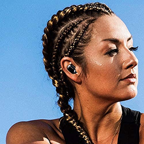 TBIIEXFL Headset Touch Function with Charging Box Stereo Headphones in-Ear Built-in Microphone Headphones Sports Subwoofer