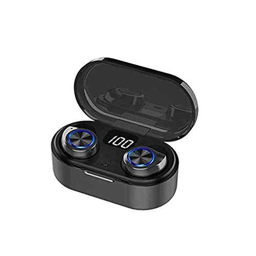 TBIIEXFL Headphones Touch Control with Charging Case Waterproof Stereo Earphones in-Ear Built-in Mic Headset Premium Deep Bass for Sport