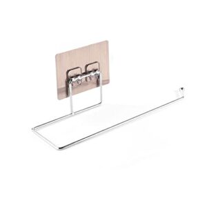 lukeo stainless steel paper towel rack wall mounted towel rack storage shelf kitchen bathroom accessories