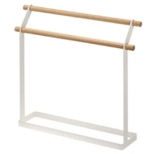 n/a towel rack bathroom towel bar vertical double layer rag rack desktop towel kitchen countertop storage rack