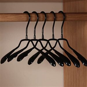 eyhlkm white pvc coated hanger metal hanger non-slip anti-print hanger ( color : d , size : 32*19cm )