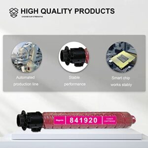 1-Pack MP C2503 841920 Toner Cartridge VASERIK Compatible Replacement for Ricoh MP C2503 Toner Cartridge Aficio MP C2003 C2004 C2503 C2504 C2503H Printer Toner Magenta