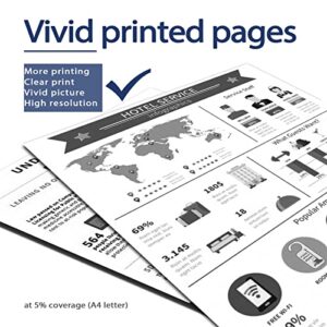 53B1000 Toner: DRA MS817 Toner Cartridge Compatible Replacement for Lexmark MS817 MS817n MS817dn MS818dn Printers.12000 Pages, 2 Pack