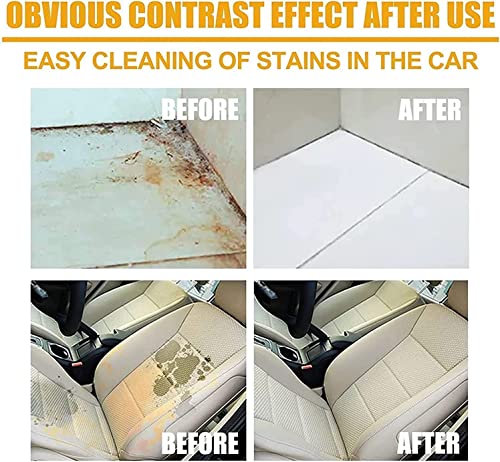 Car Magic Foam Cleaner, Foam Cleaner All Purpose, Foam Cleaner for Car and House Lemon Flavor, Powerful Stain Removal Kit Foam Cleaner for Car, Kitchen, Bathroom, ect (30ml, 2Pcs)