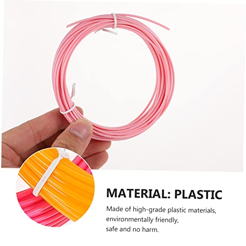 Gogogmee 40 pcs Filament Random Abs were-Resistant Accessories Filaments Cables Practical Printer M for D Materials Pen Printing Mm Color Professional Painting Insulation Plastic