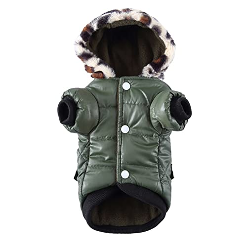 Pet Clothes for Small Dogs Girl Small Puppy Warm Winter Sweater Hoodie Doggy Cat Coat for Small Breed Chihuahua Pet Clothes for Medium Dogs Female