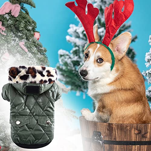 Pet Clothes for Small Dogs Girl Small Puppy Warm Winter Sweater Hoodie Doggy Cat Coat for Small Breed Chihuahua Pet Clothes for Medium Dogs Female