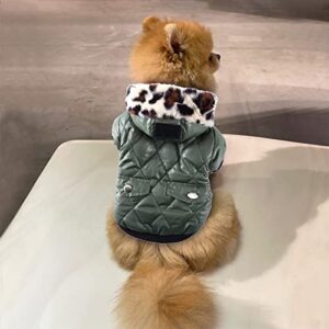 Pet Clothes for Small Dogs Girl Small Puppy Warm Winter Sweater Hoodie Doggy Cat Coat for Small Breed Chihuahua Pet Clothes for Medium Dogs Female