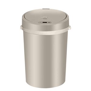 czdyuf 16l automatic intelligent sensor smart trash can intelligent waste bin sensor dustbin plastic household dry and wet trash bin ( color : e )