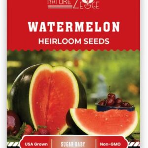 Fruit Seeds, Watermelon Seeds, Melon Seeds, Fruit Seeds for Planting, Sweet Watermelon Seeds for Planting, Cantaloupe Seeds, Sugar Baby, Black Diamond, Charleston Grey, Hales Best, Green Honeydew