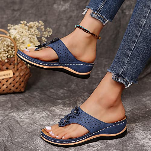 JMMSlmax Platform Wedge Sandals for Women Dressy Summer Wide Women Comfy Sandal Low Heel Sandals for Women Dressy Comfortable