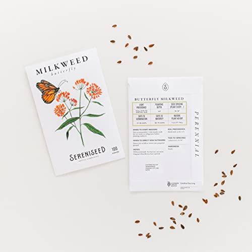 Sereniseed Milkweed Seed Collection (5-Pack)