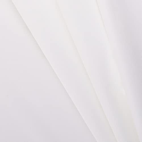 Mook Fabrics PUL Solid, White Cut by The Yard