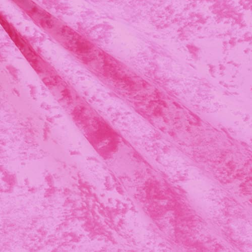 Mook Fabrics Flannel Snuggy PRT Marble, Pink