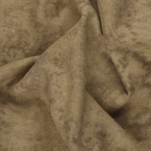 Mook Fabrics Flannel Marble, Dk Beige