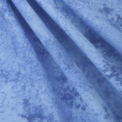 Mook Fabrics Flannel Marble, Lt Blue