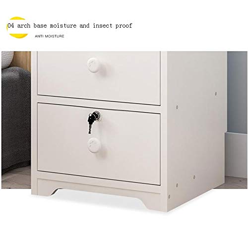 SJYDQ Night Simple and modernStand Bedroom Furniture Quarto Cabinet Bedside Table