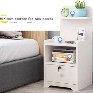 SJYDQ Night Simple and modernStand Bedroom Furniture Quarto Cabinet Bedside Table