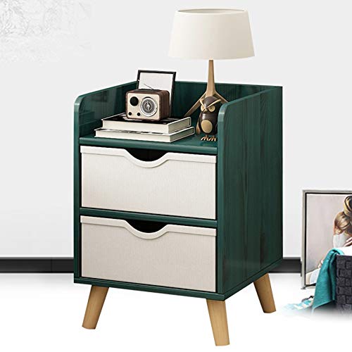 SJYDQ Simple Bedside Table, Economical Bedside Locker, Multi-Layer Storage Bedroom Bedside Table