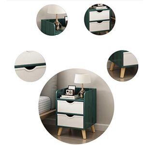 SJYDQ Simple Bedside Table, Economical Bedside Locker, Multi-Layer Storage Bedroom Bedside Table