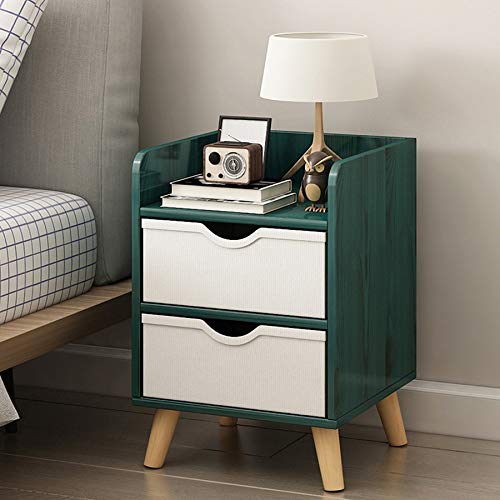 SJYDQ Simple Bedside Table, Economical Bedside Locker, Multi-Layer Storage Bedroom Bedside Table