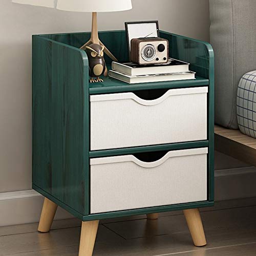 SJYDQ Simple Bedside Table, Economical Bedside Locker, Multi-Layer Storage Bedroom Bedside Table