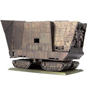 Fascinations Metal Earth Premium Series Star Wars Jawa Sandcrawler 3D Metal Model Kit Bundle with Tweezers