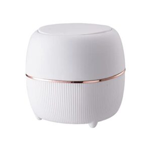 douba desktop trash can dustbin bin household mini bedside waste bin tea table small garbage bucket ( color : onecolor , size : 1pcs )