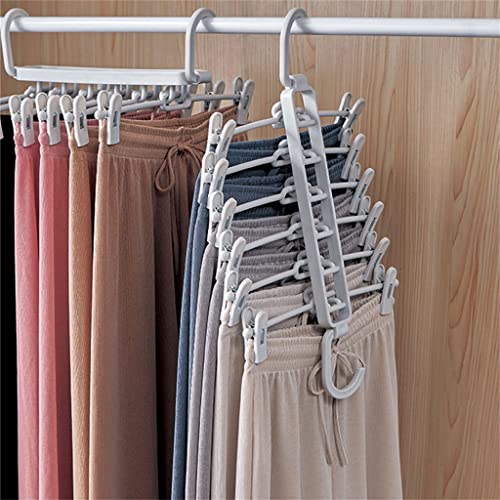 IULJH Multifunctional Hanger Detachable Portable Travel Outdoor Hanger Hanger Household Magic Pants Rack