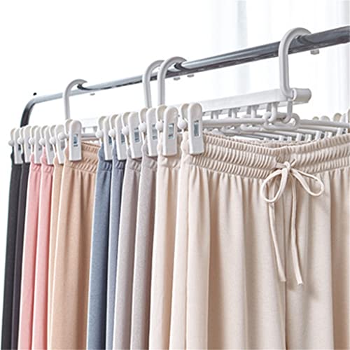 IULJH Multifunctional Hanger Detachable Portable Travel Outdoor Hanger Hanger Household Magic Pants Rack