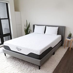 DynastyMattress Essential 12 Inch King Size Cooling Gel Memory Foam Mattress Bed Extra Firm