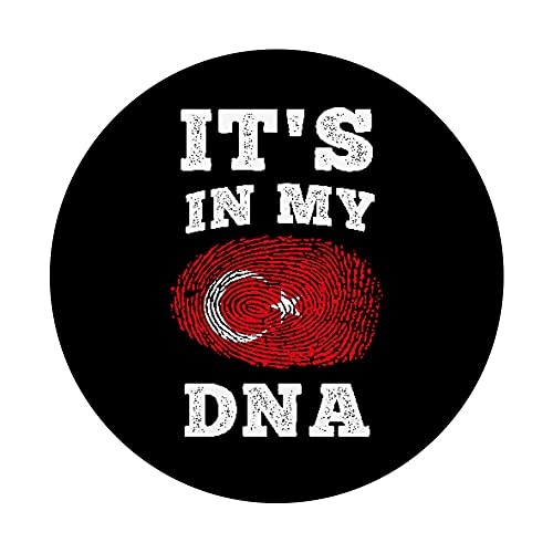 Its In My DNA Turkey Flag Turkish PopSockets Swappable PopGrip