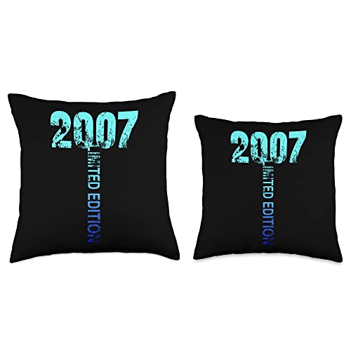 16th birthday boys girl Gift idea outfit apparel 16 Years Old boy Limited Edition 16th Birthday Gift Girl Throw Pillow, 16x16, Multicolor