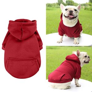 Pet Clothes Autumn and Winter Sweater Denim Pocket Two Legged Sports Cat Clothes Pet Supplies Boy Girl Chihuahua Yorkies Puppy Outfits