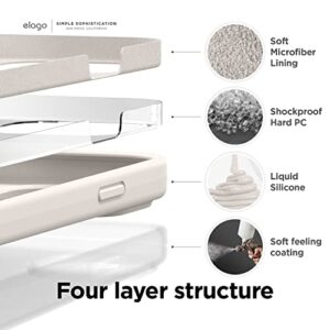 [Bundle] elago Silicone Case Compatible with iPhone 14 & Clear Case Compatible with AirPods Pro 2nd Generation