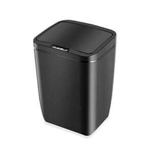 liruxun automatic touchless trash can intelligent induction motion sensor trash can recycle bin kitchen garbage car trash